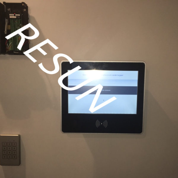12.1" Touch Screen RFID Access Control Terminal - Industrial Panel PC