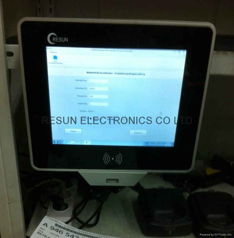 Rugged Panel PC - Barcode Scanner - RFID reader - Industrial Panel PC